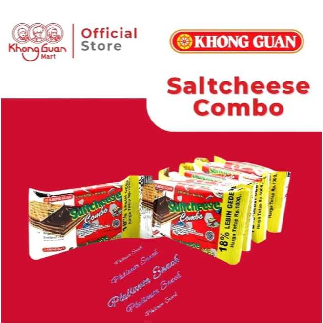 Jual Saltcheese Combo Renceng | Isi 10 Bks | Khong Guan | Shopee Indonesia