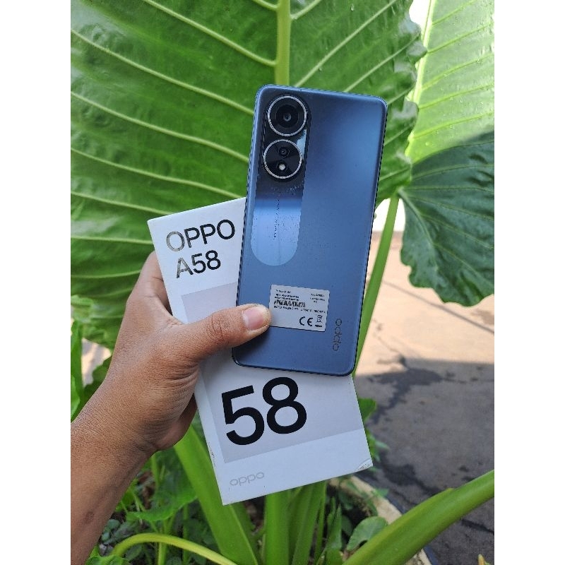Jual OPPP A58 6/128GB ORIGINAL RESMI | Shopee Indonesia