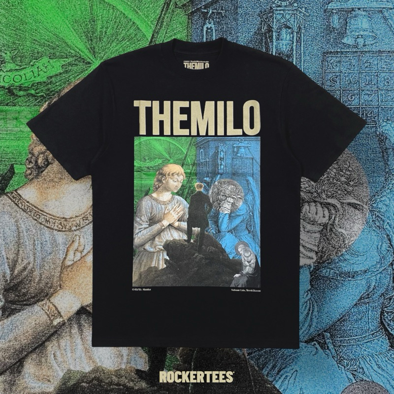Jual THE MILO - MALAIKAT EDITION BLACK T-SHIRT | ORIGINAL MERCHANDISE ...