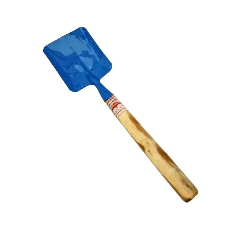 Jual Sekop Taman Gagang Kayu Sekop Biru Untuk Berkebun Dan Gali Tanah ...
