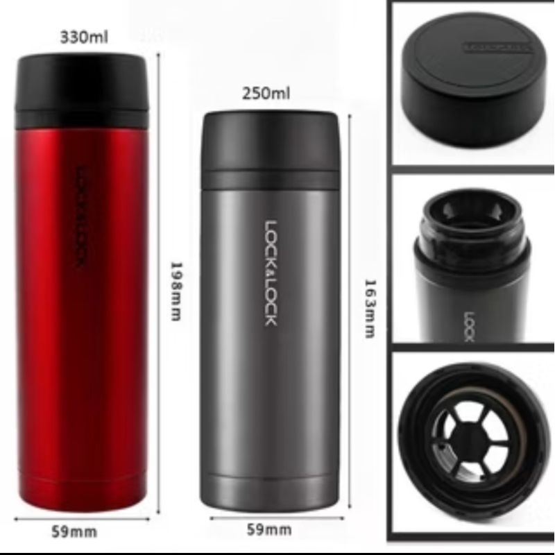 Jual Lock n Lock Hero Tumber 330ml (Ready MERAH) | Shopee Indonesia