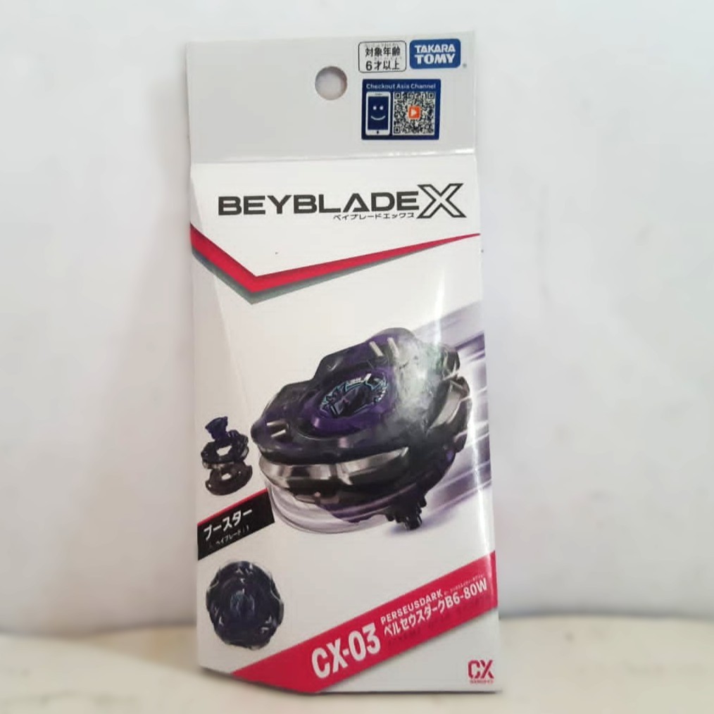 Jual TAKARA TOMY, Beyblade X CX-03 Booster Perseus Dark B6-80W | Shopee Indonesia