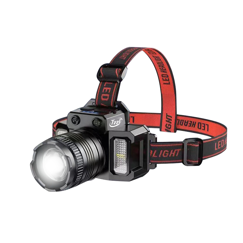Jual TZZL Headlamp LED Outdoor Senter Kepala Super Terang 5000 Lumen ...
