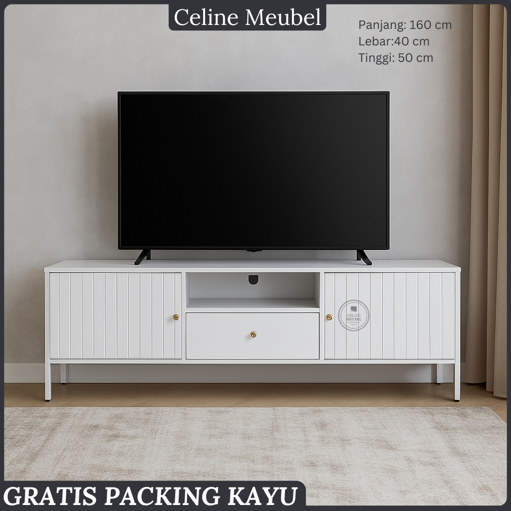 Jual Meja Tv / Buffet Tv Bahan Full Besi Jumbo- Buffet Tv- Buffet TV ...