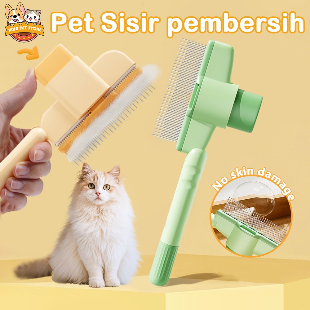 Jual Sisir Kucing Bulu Sisir Serit Kutu Kucing Sisir Grooming Bulu ...