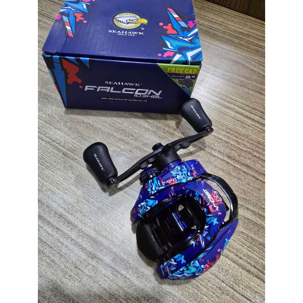 Jual Reel BC SEAHAWK FALCON 103HSL | Shopee Indonesia
