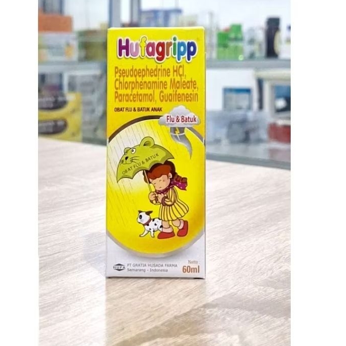 Jual Hufagrip Flu & Batuk Syrup @60 ml | Shopee Indonesia