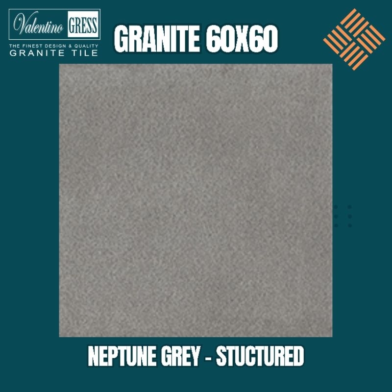 Jual GRANITE 60X60 NEPTUNE GREY | STUCTURED | VALENTINO GRESS | Shopee ...