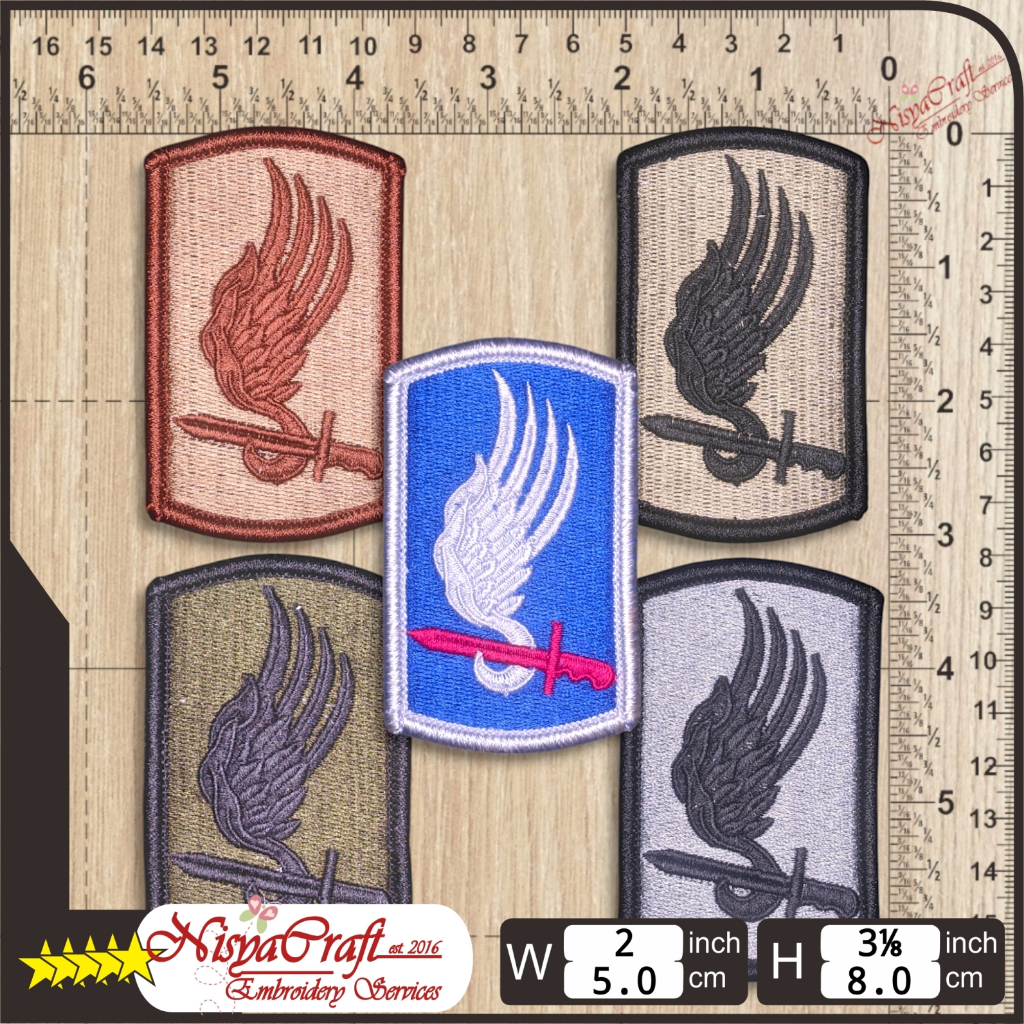 Jual NCEP0101-0141 US ARMY 173rd Infantry Brigade | INFANTRY BRIGADES ...