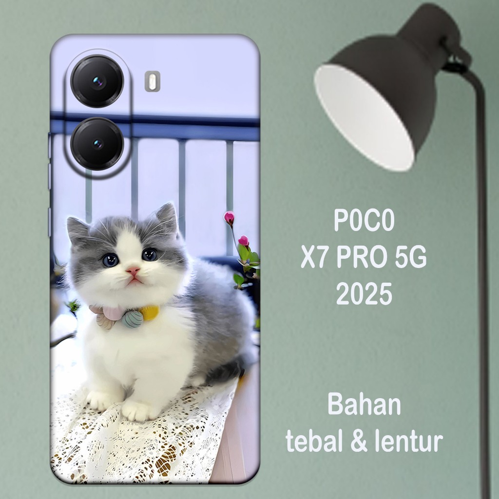 Jual Silikon XIAOMI POCO X7 PRO 5G 2025 Softcase Casing Handphone hitam ...