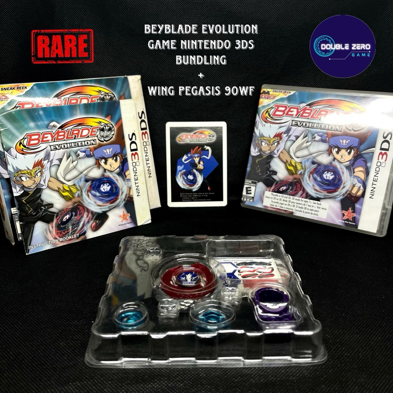 Jual Beyblade Wing Pegasis / Pegasus Bundling set kaset game nintendo ...