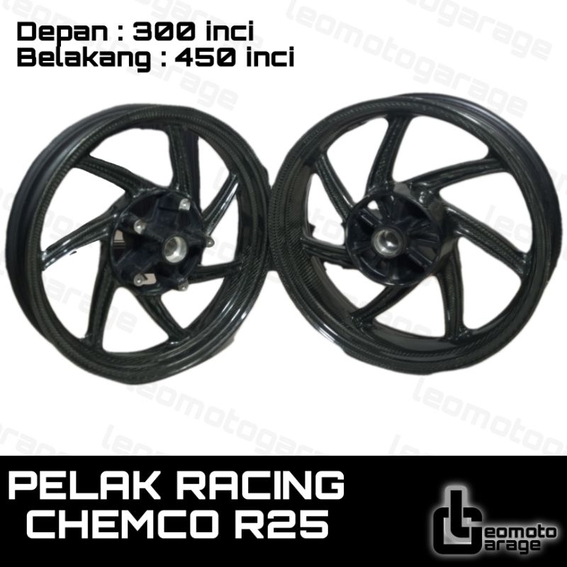 Jual VELG RACING CHEMCO MOTOR R25 | Shopee Indonesia