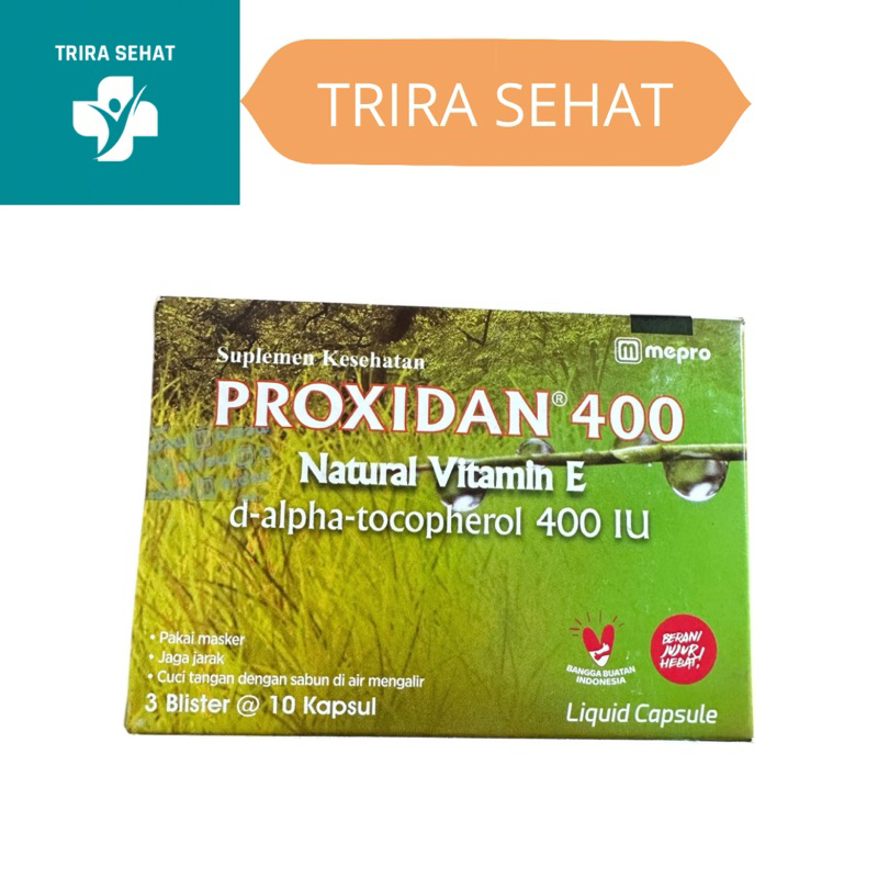 Jual Proxidan 400 IU | 30 Kapsul | Shopee Indonesia
