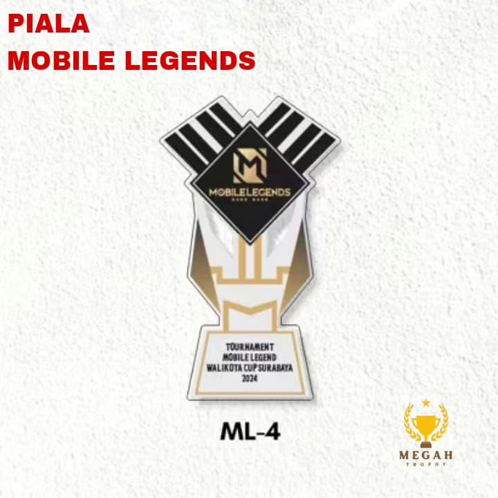 Jual Piala Mobile Legend Plakat Mobile Legend Akrilik Custom Plakat E ...