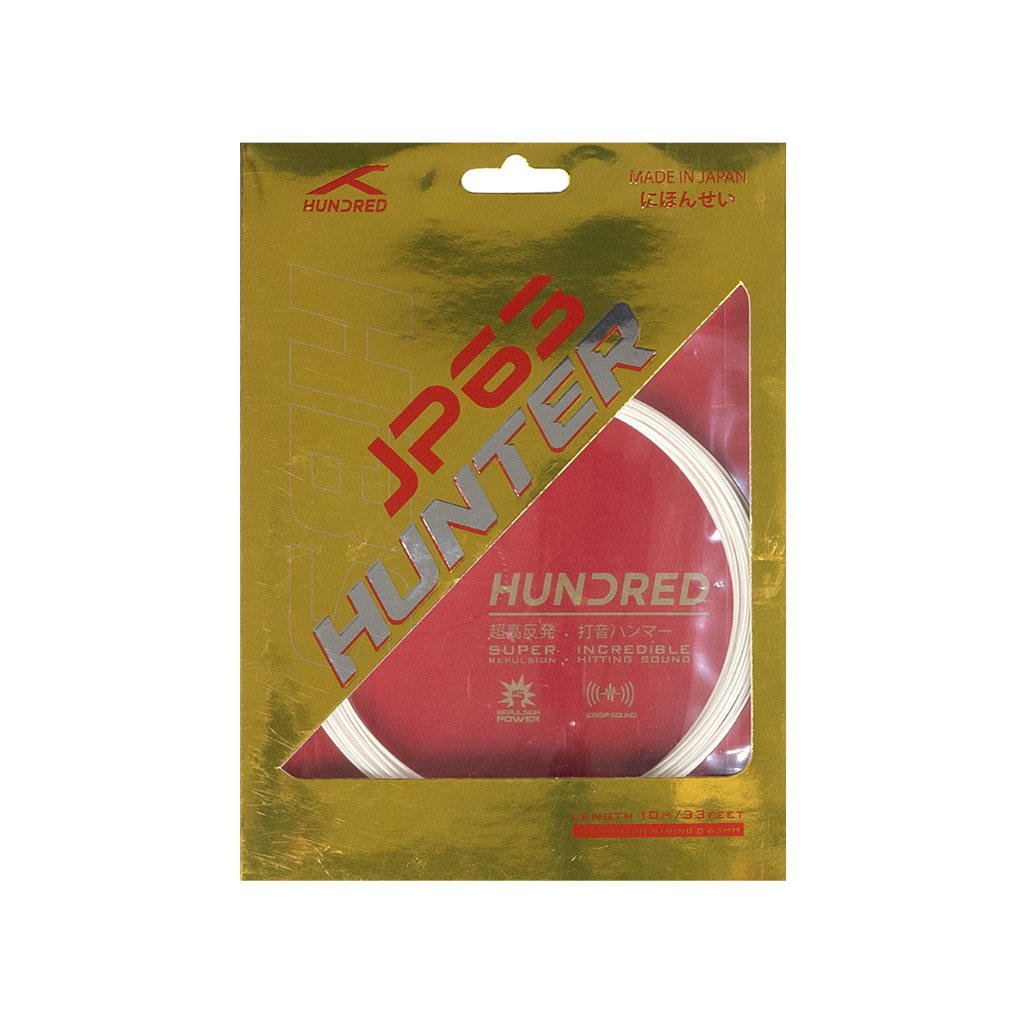 Jual Hundred Badminton String JP 63 Hunter HBAA-4M132 | Shopee Indonesia