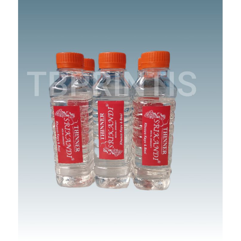 Jual THINNER BOTOL SRIKANDI PENGENCER CAT 200 ML | Shopee Indonesia