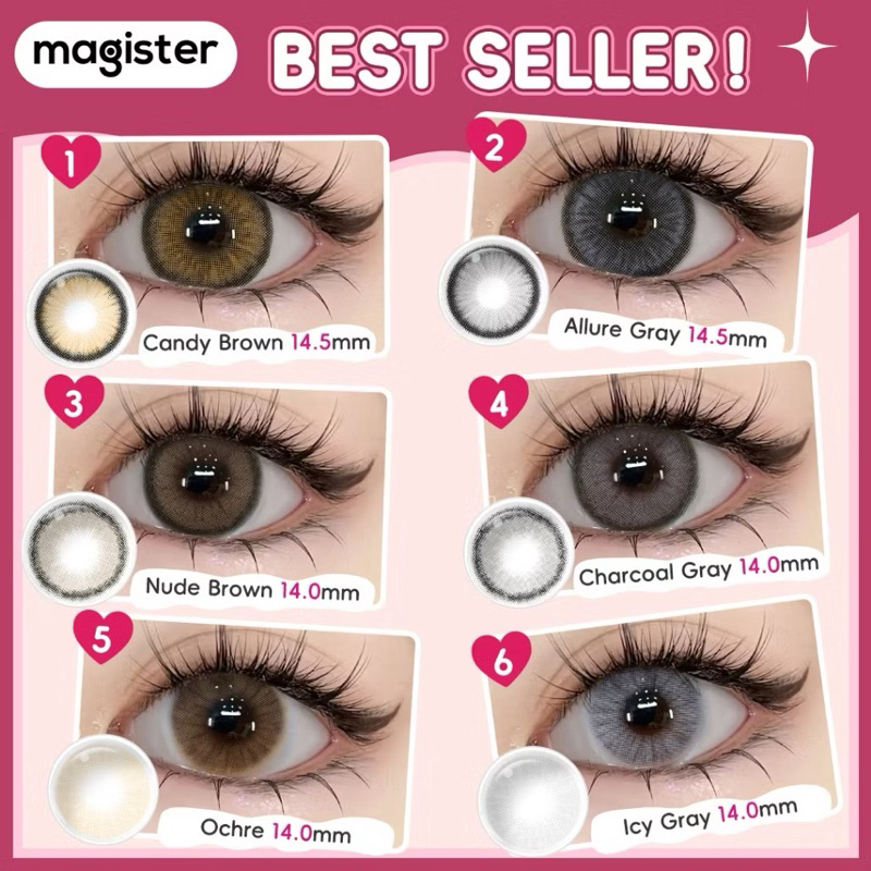 Jual SOFTLENS MAGISTER DIAMETER 14.00-14.50mm NORMAL DAN MINUS | Shopee ...