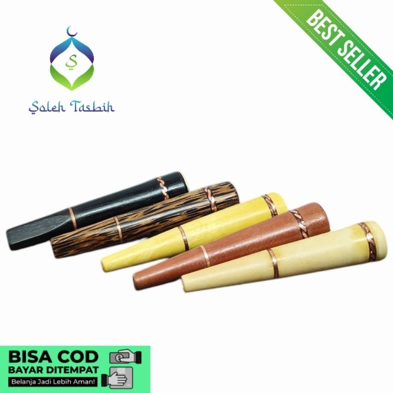 Jual Once Kayu Galih Asem dan Kayu Setigi Lilit Kuningan Panjang 7cm ...