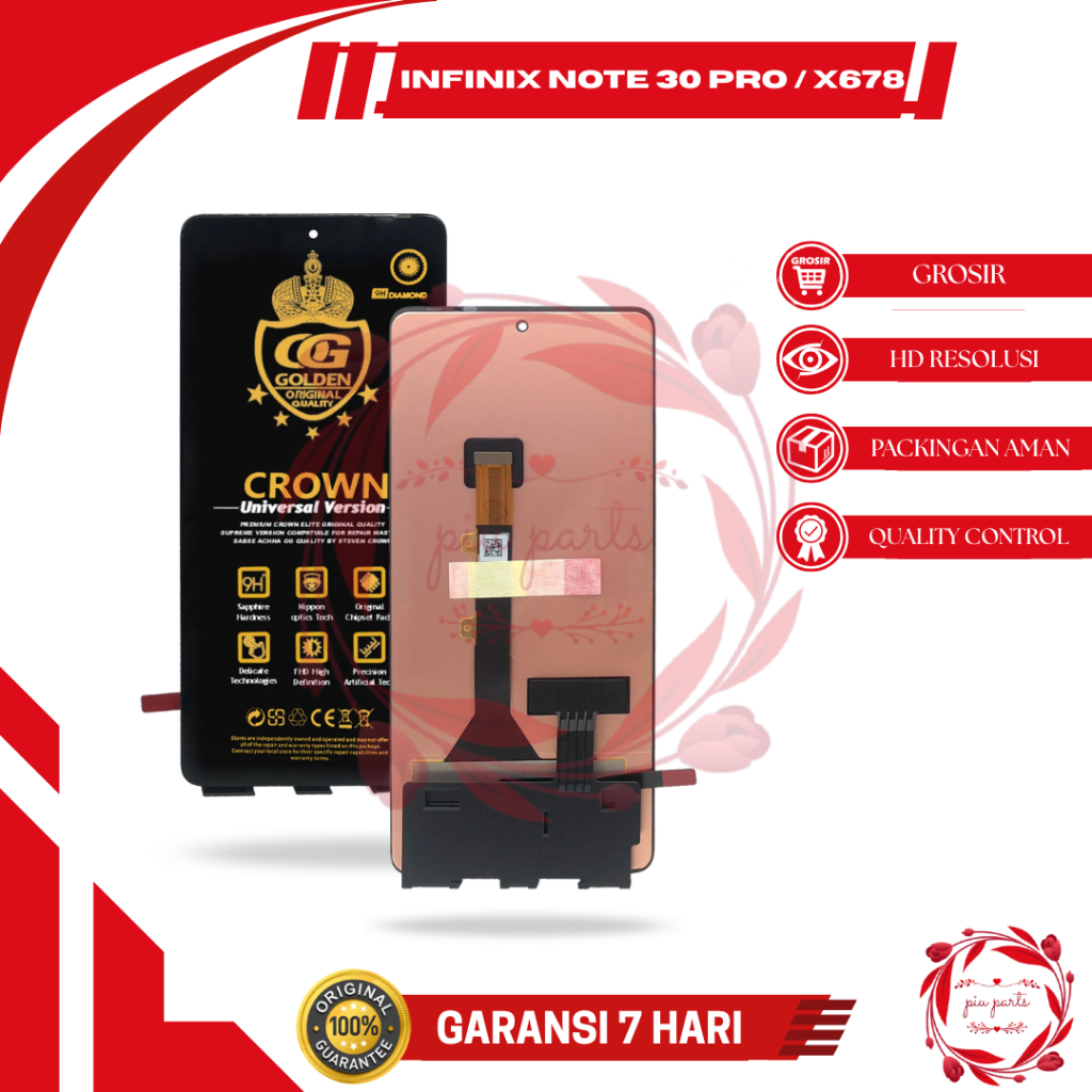 Jual LCD INFINIX GT 10 PRO / INFINIX NOTE 30 VIP / INFINIX NOTE 30 PRO ...