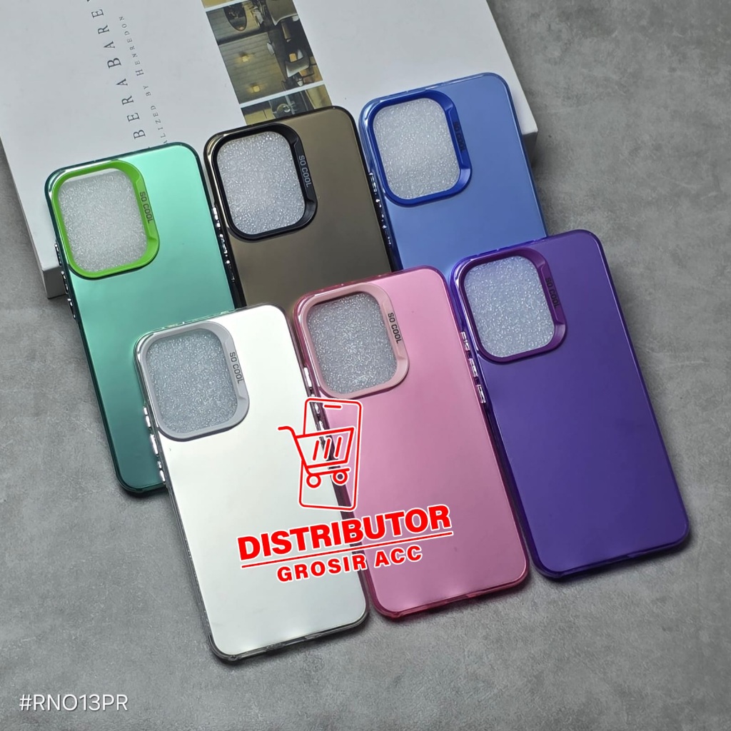 Jual OPPO RENO 13 PRO 5G CASE IMD HYBRID PLATE HOLOGRAM CASE SOCOOL ...
