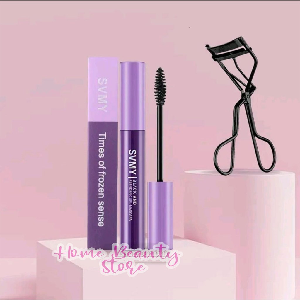 Jual Paket Maskara Plus Jepitan Bulu Mata Mascara Waterproof Esenses ...