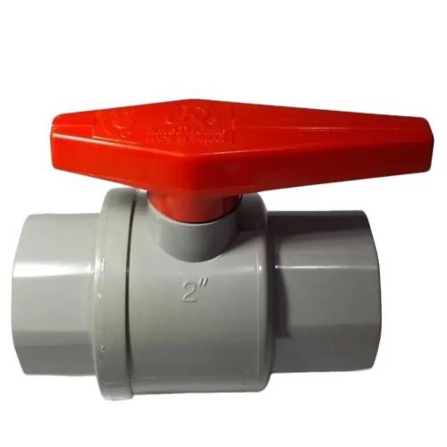 Jual stop kran Ball valve ballvalve pvc 2" dim inch KDJ made in Taiwan keran PVC | Shopee Indonesia