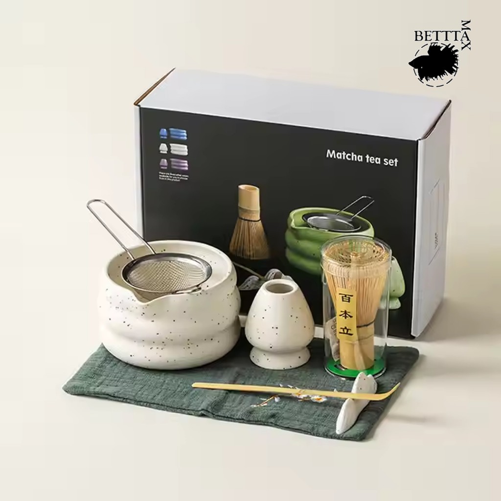 Jual Matcha Tools Complete Set 7 Pcs Alat Chasen Matcha Whisk Holder ...