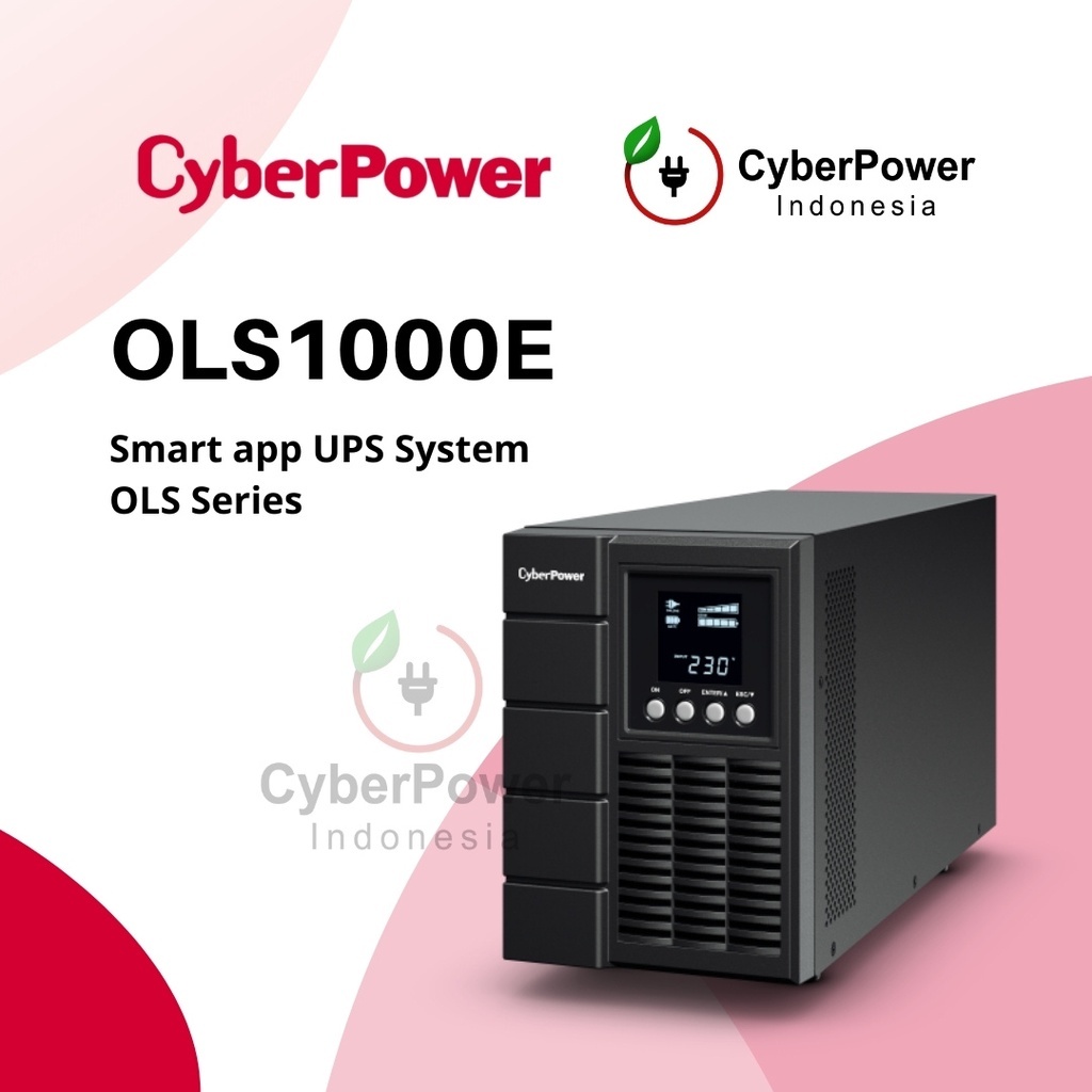 Jual CyberPower Smart App UPS System OLS Series-OLS1000EA | Shopee ...