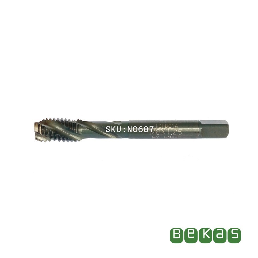 Jual YAMAWA Tap M8x1.25 Spiral Flute - Bor Ulir Drat M8 Layak Pakai | Shopee Indonesia