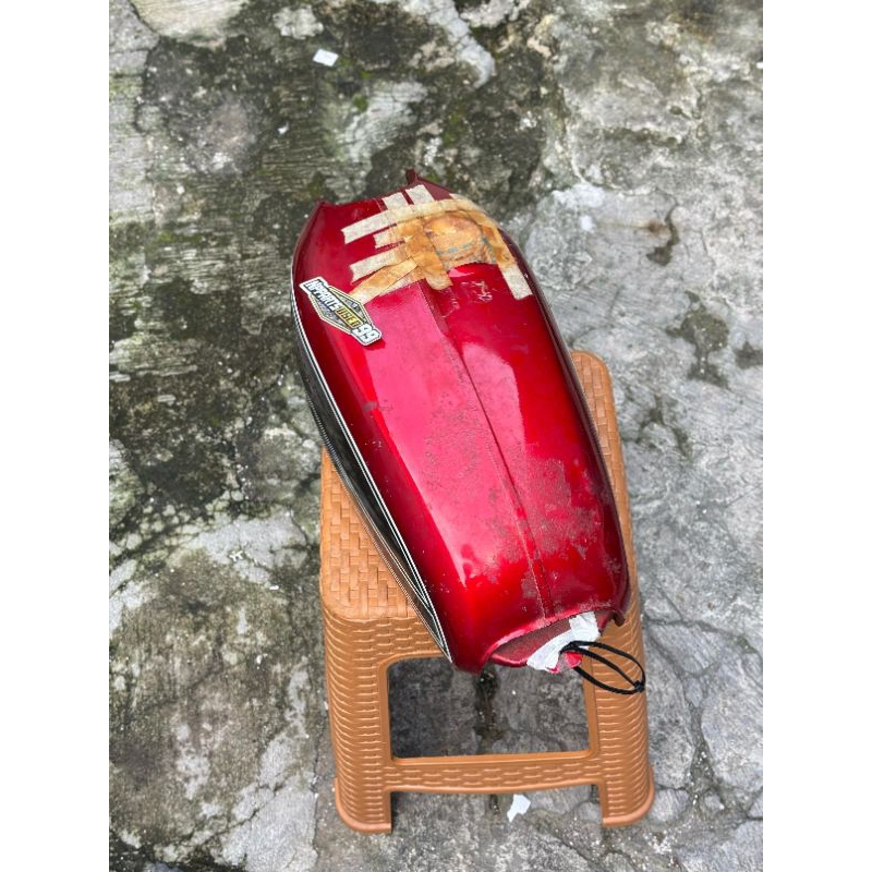 Jual tangki Tanki Cb 125 NOS Original merah | Shopee Indonesia