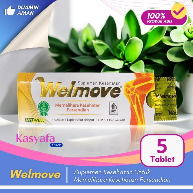 Jual WELMOVE 5 Kaplet untuk Memelihara Tulang dan Sendi | Suplemen ...