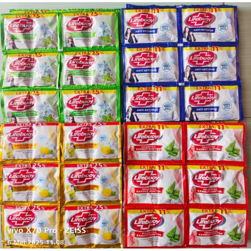 Jual Shampoo Lifebuoy Renceng isi 24pcs/renteng Shampo | Shopee Indonesia