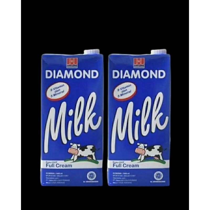 Jual Susu Diamond UHT 1 Liter - Susu Segar Siap Minum | Shopee Indonesia
