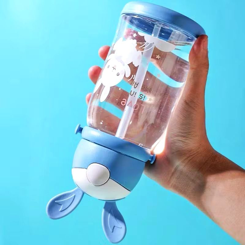 Jual Botol Minum Anak Tali 650 MI BPA Free/Botol Minum Anak Kelinci ...