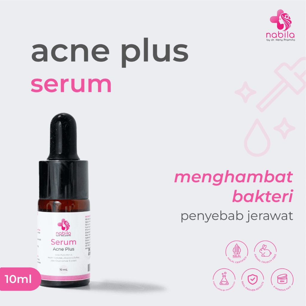 Jual SERUM ACNE SERIES 10 ML | SERUM JERAWAT | NABILA | NABILA SKINCARE ...