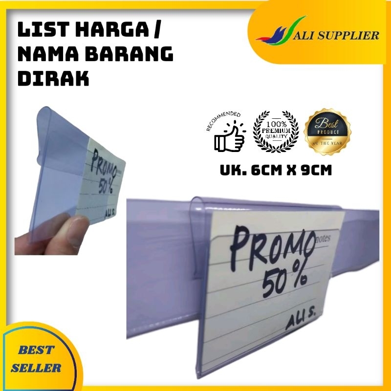 Jual MIKA LABEL HARGA / LABEL NAMA / PRICE TAG / PENJEPIT HARGA / LABEL ...