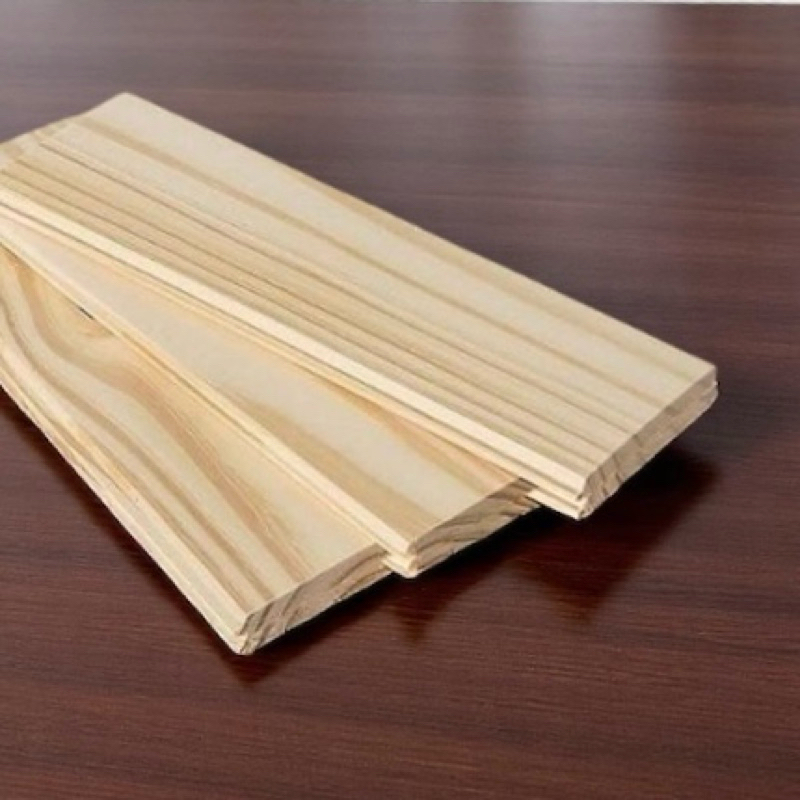 Jual Papan Kayu Pinus Jati Belanda Baru Tanpa Lubang Amplas Halus ...