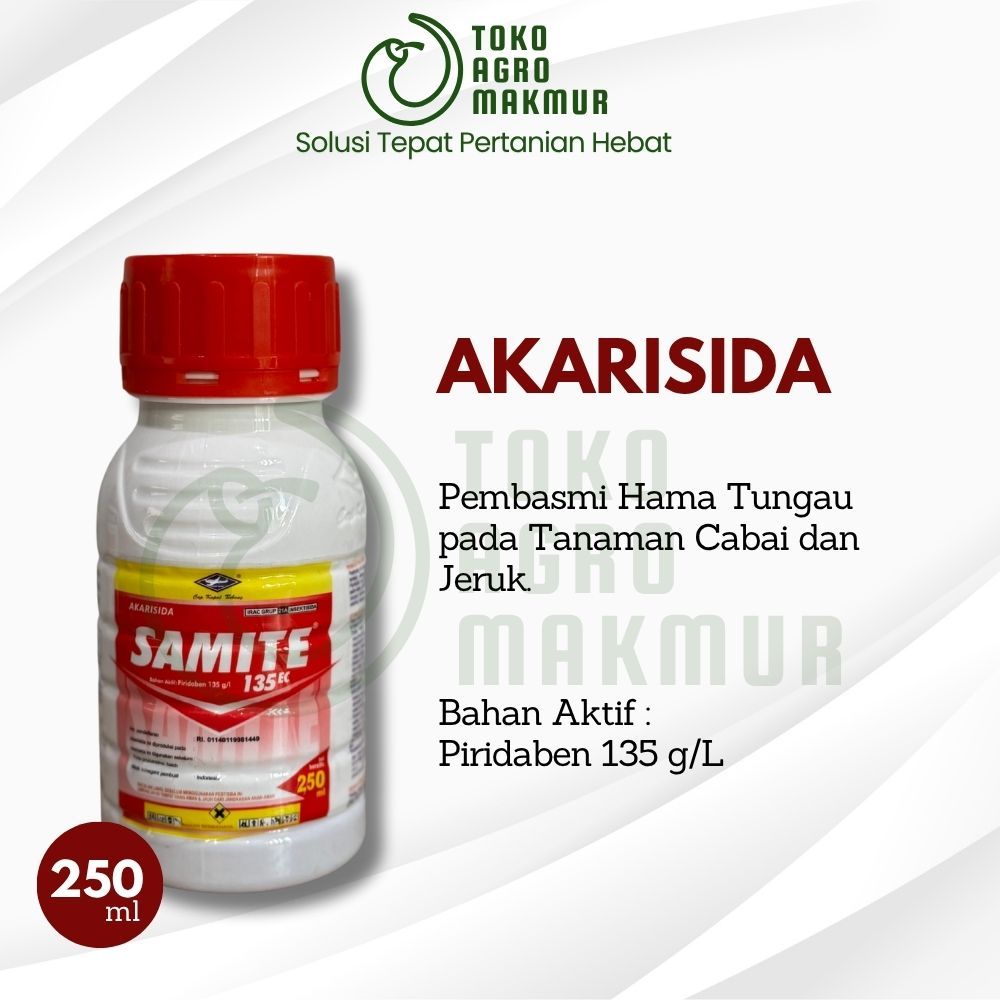 Jual INSEKTISIDA/AKARISIDA SAMITE 135EC BAHAN PIRIDABEN MENGENDALIKAN ...
