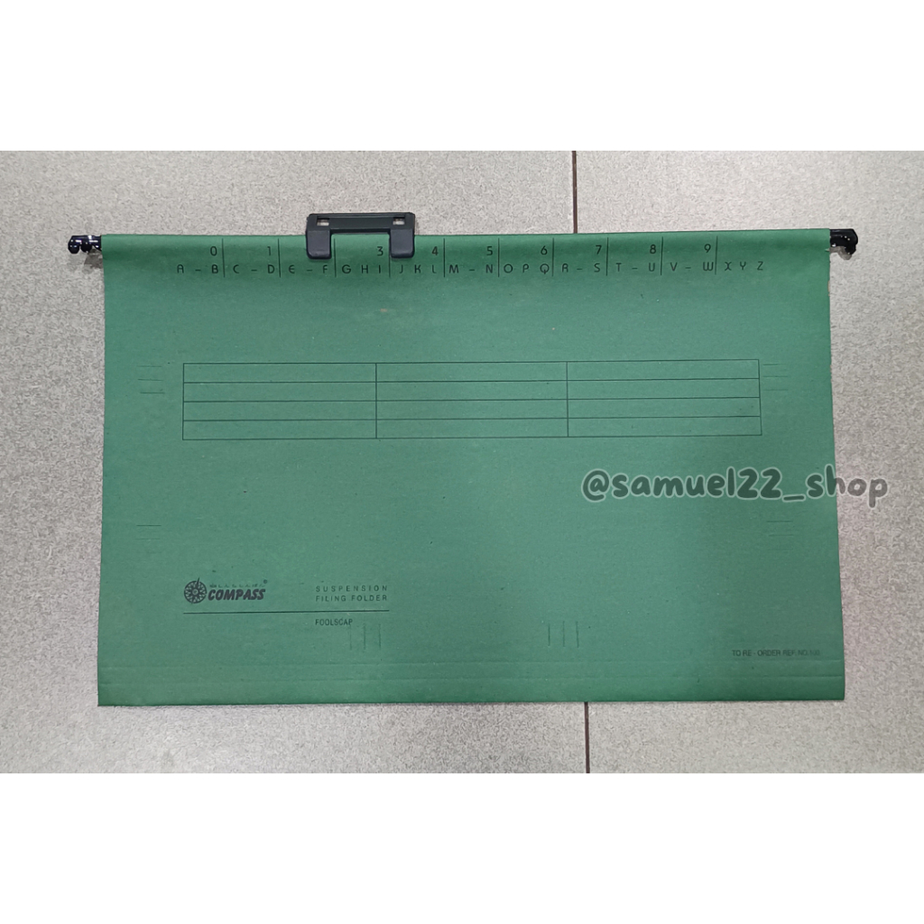 Jual Map Gantung / Hang Compass Folio F4 No. 100 Isi 5 pcs | Shopee ...