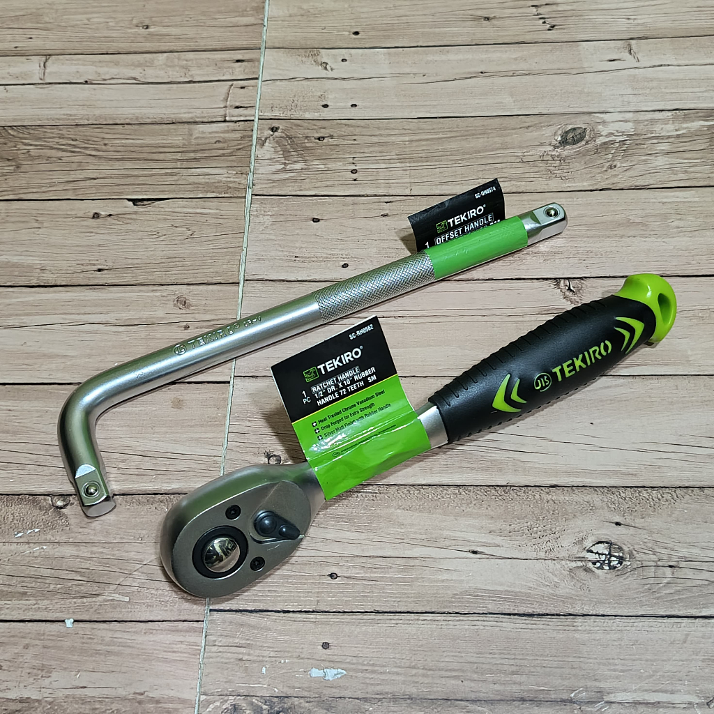Jual Tekiro Rachet Handle 1/2 x 10 Inc Gagang rachet 1/2 Inc 72 Teeth ...