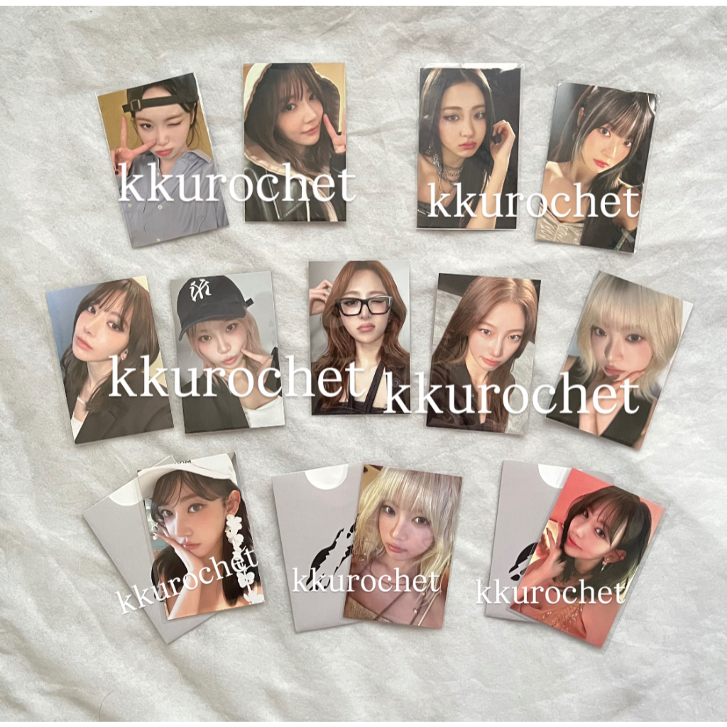 Jual PHOTOCARD OFFICIAL LE SSERAFIM HOT SHOWCASE BROADCAST MUSHOW ...