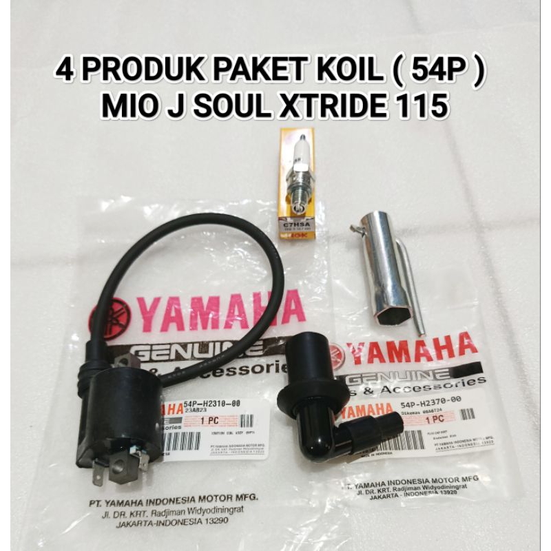 Jual 4 PRODUK PAKET PENGAPIAN KOIL ( 54P ) COIL + CANGKLONG + BUSI ...