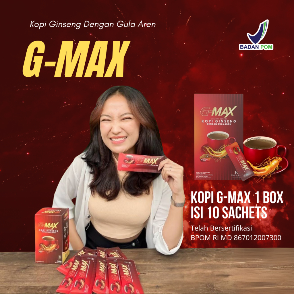 Jual G Max Kopi Ginseng - Kopi G Max Original - PRIVASI AMAN | Kopi ...