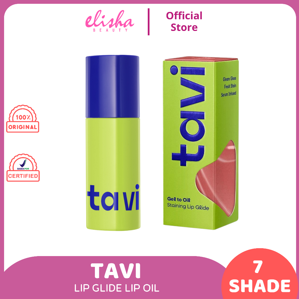 Jual TAVI Gel to Oil Staining Lip Glide | Shopee Indonesia