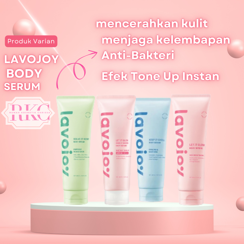 Jual lavojoy body serum all series/Lavojoy Tone up Body serum ALL 180ML ...
