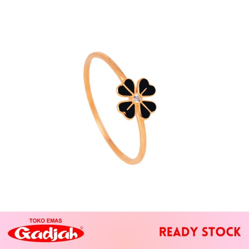 Jual Cincin Emas Bunga Semanggi Putik - Toko Emas Gadjah | Shopee Indonesia
