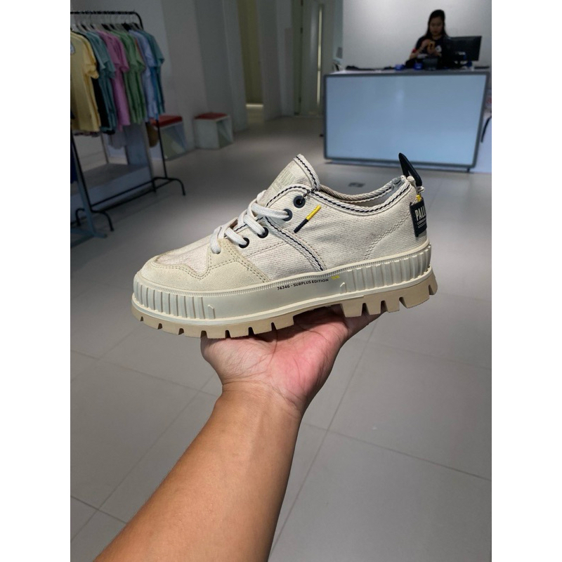 Jual SEPATU BOOTH PALLADIUM SHOCK LOW UNISEX ORIGINAL | Shopee Indonesia