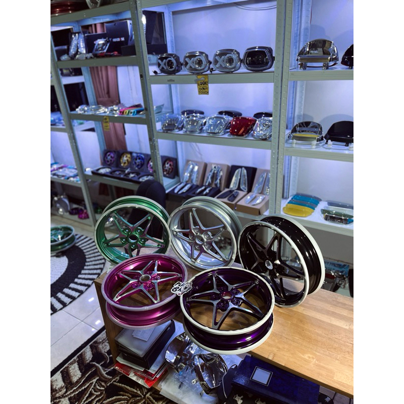 Jual Velg CNC Star JB Design Model MK-06 12” Sprint Primavera | Shopee ...