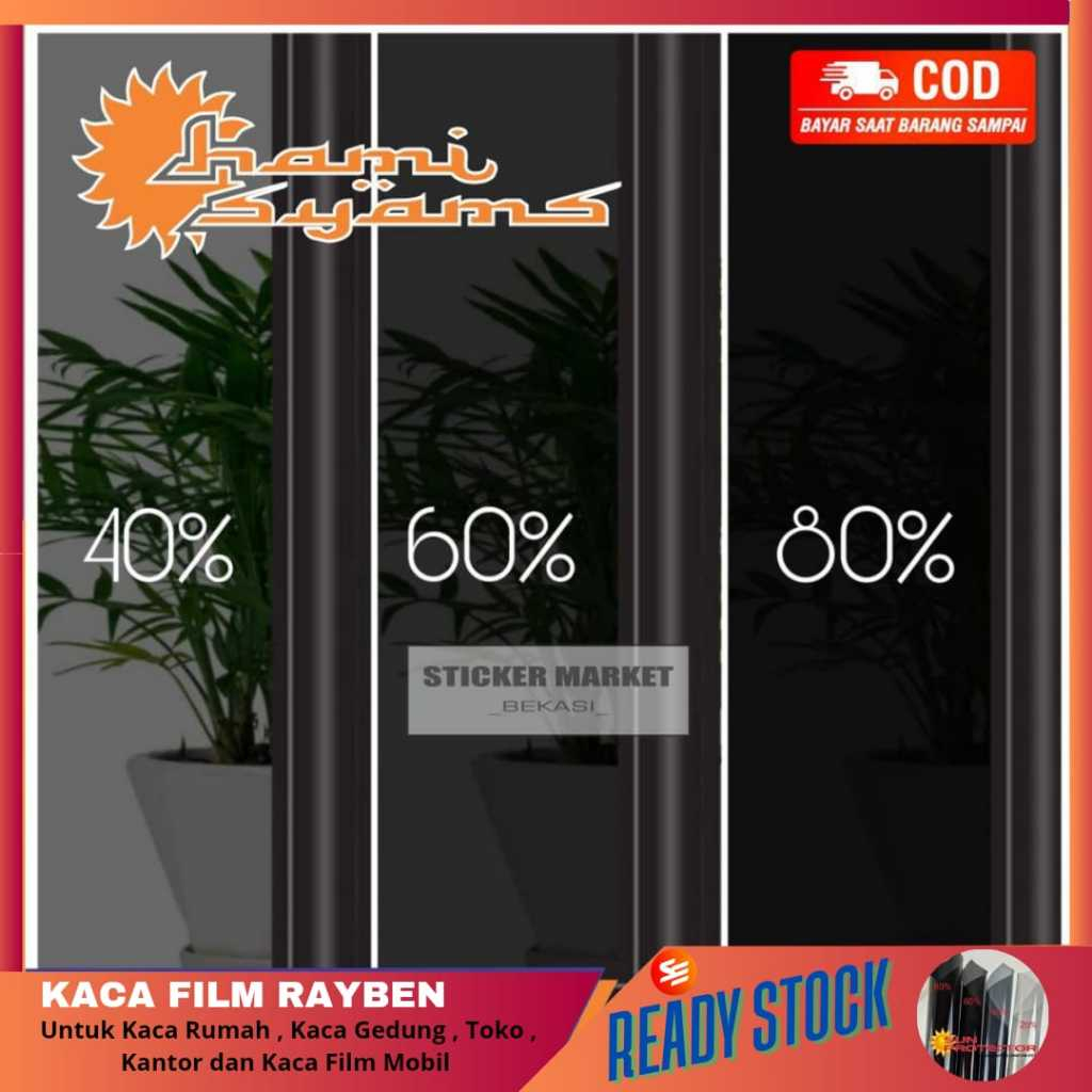 Jual Stiker Kaca Film Jendela Rumah Mobil / Sticker Kaca Jendela Riben ...