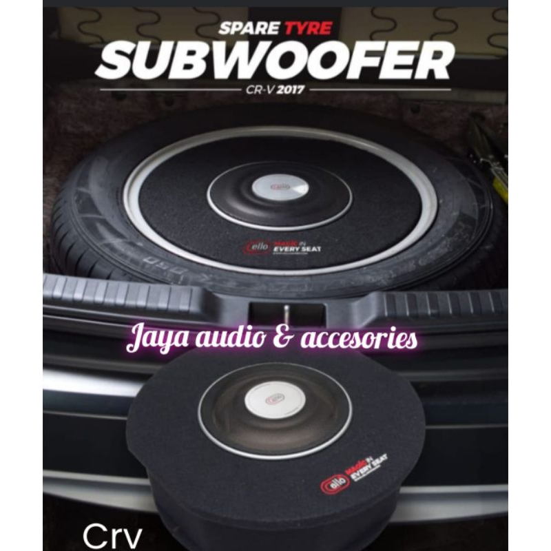 Jual Subwoofer Box Ban Serep Mobil Cello 8inch W8S Honda CRV Turbo 2017 ...